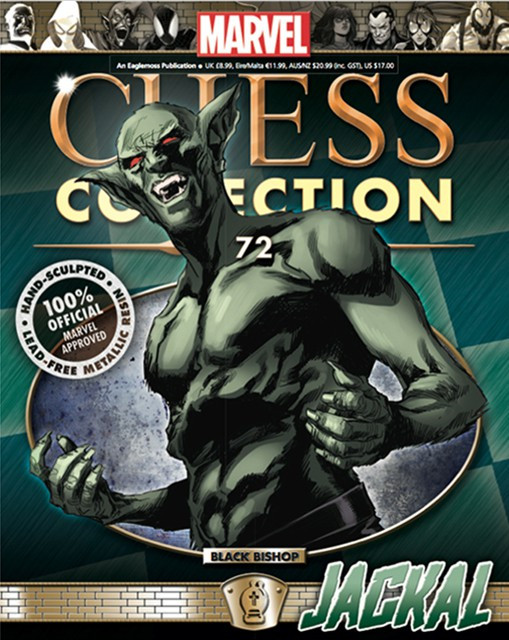 Marvel Chess Collection Jackal 121 Diecast Chess Figure Eaglemoss - ToyWiz