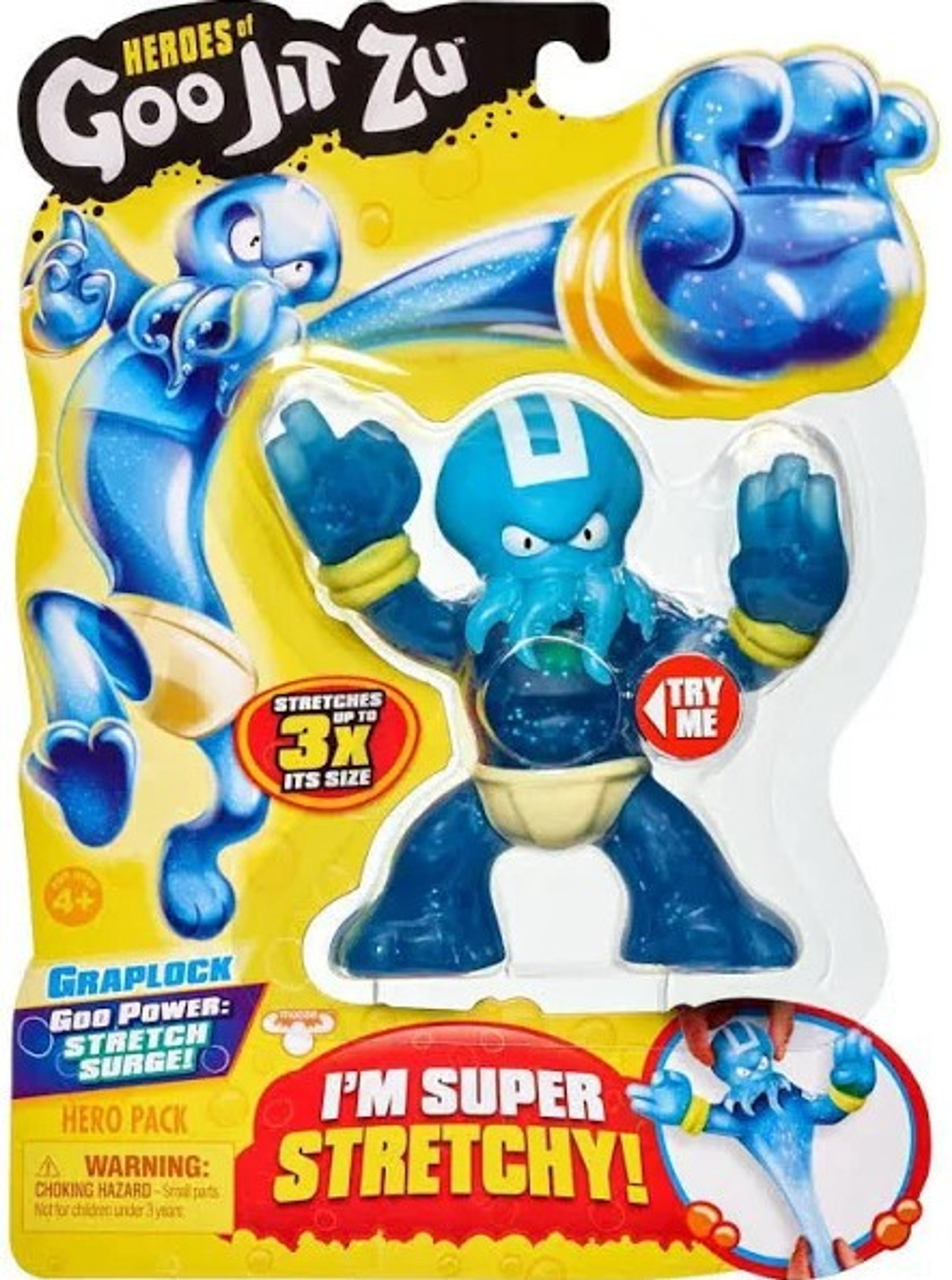 Heroes of Goo Jit Zu Graplock Action Figure Octopus Moose Toys - ToyWiz Heroes of Goo Jit Zu Graplock Action Figure Octopus Moose Toys - ToyWiz