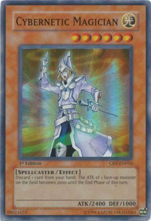 YuGiOh Cybernetic Revolution Single Card Super Rare Cybernetic Magician ...