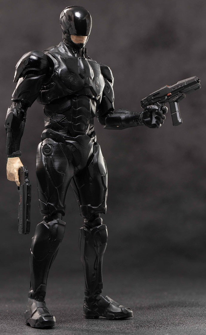 Robocop 2014 Robocop Exclusive 118 Action Figure Black Armor Hiya Toys ...