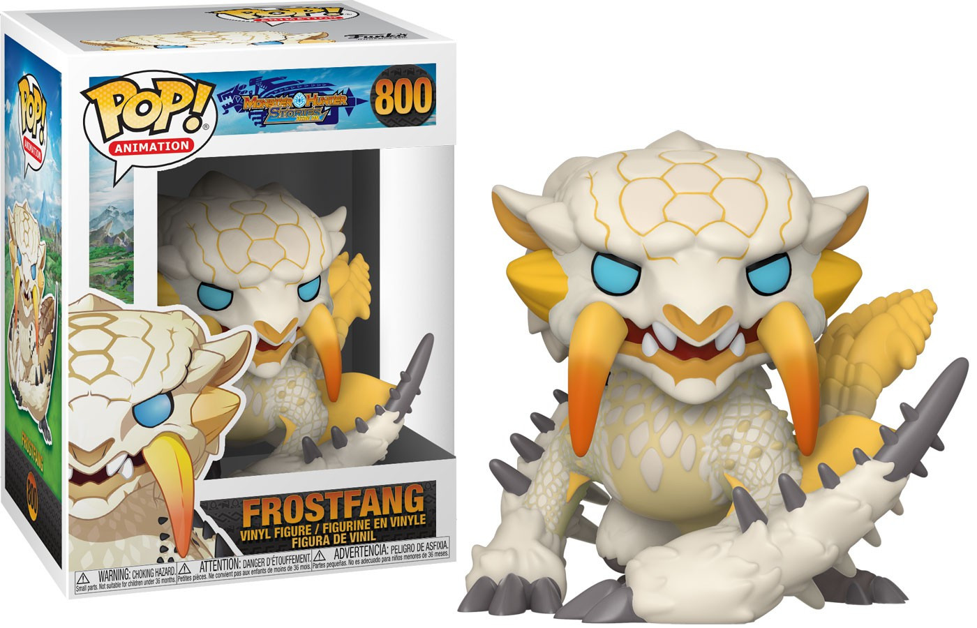 Funko Monster Hunter POP Animation Frostfang Vinyl Figure - ToyWiz