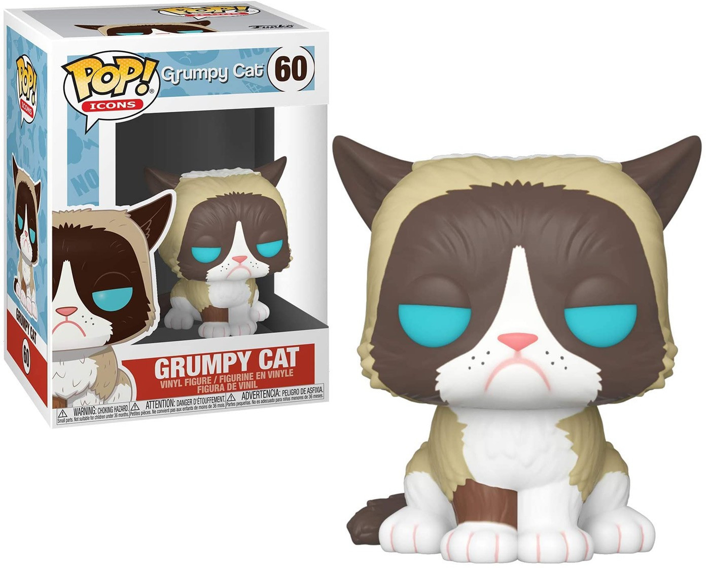 Funko Grumpy Cat Grumpy Cat Vinyl Figure 60 - ToyWiz