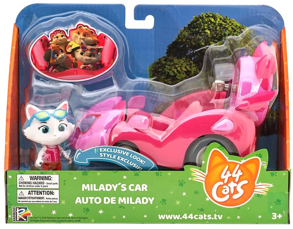 44 Cats Miladys Car Vehicle Figure Toy Plus - ToyWiz