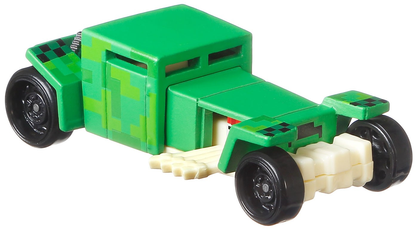 Hot Wheels Minecraft Character Cars Creeper 164 Diecast Character Car ...