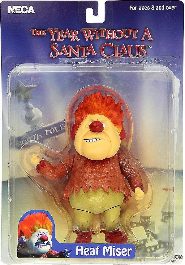 NECA Year Without Santa Claus Snow Miser Heat Miser Set of Both Action ...