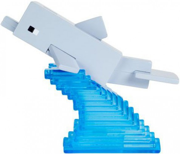 Minecraft Craft-A-Block Dolphin 3.25 Action Figure Mattel Toys - ToyWiz