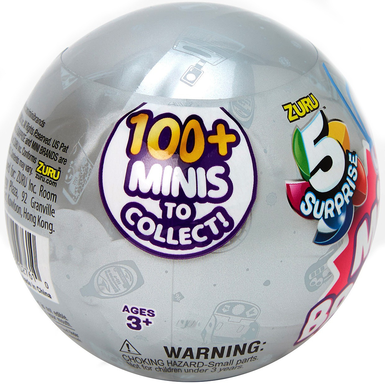 5 Surprise Mini Brands Series 3 Mystery Pack Zuru Toys - ToyWiz
