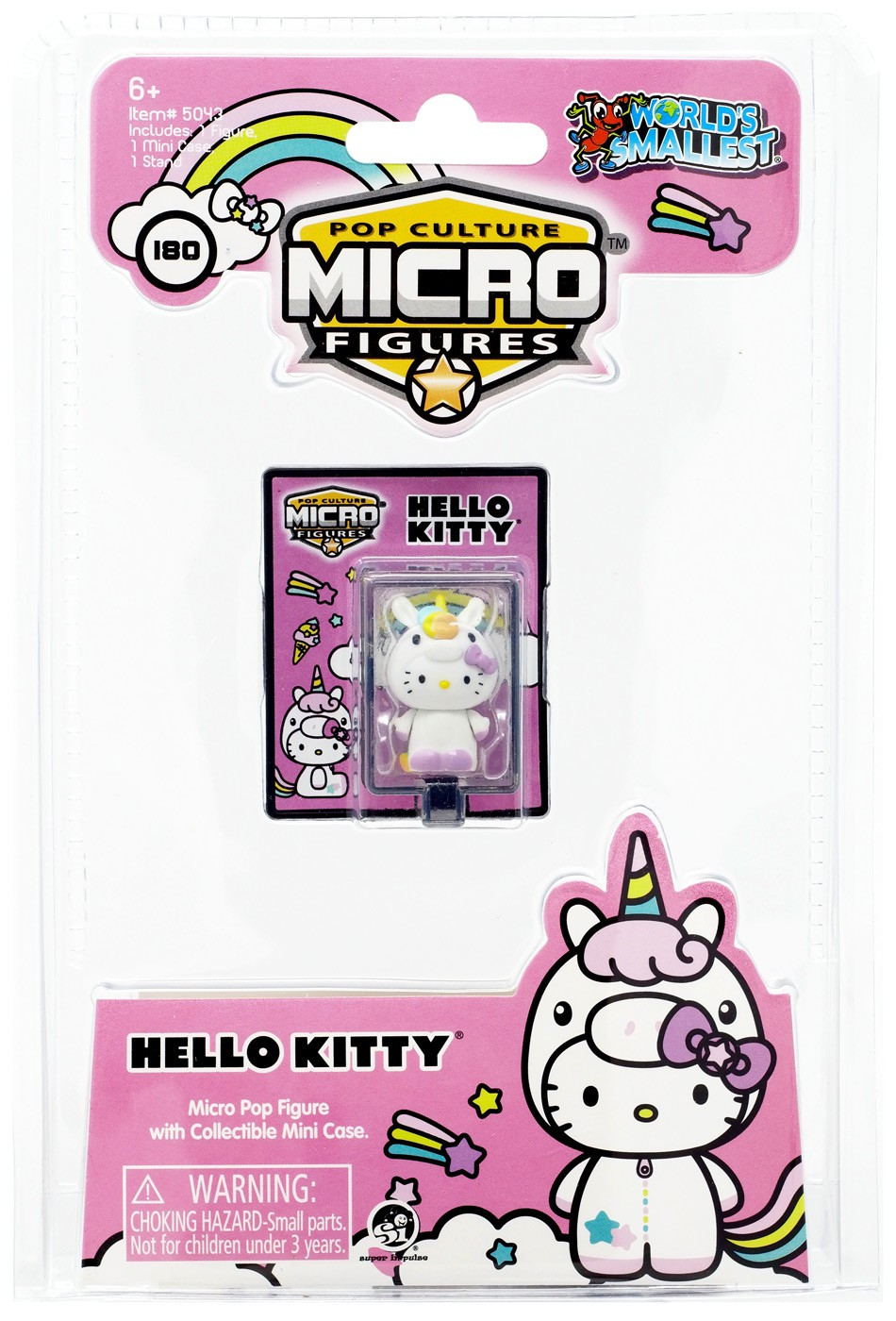 Worlds Smallest Pop Culture Hello Kitty Series 1 Unicorn 1.25 Micro ...