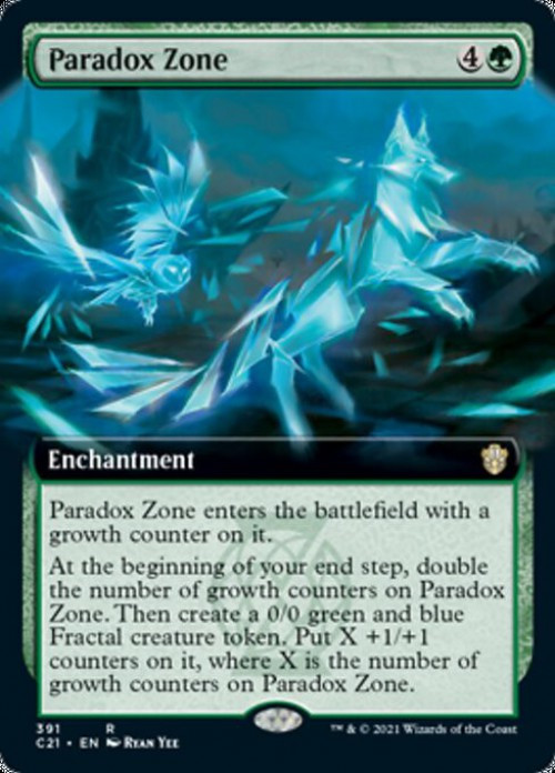 Magic The Gathering Commander 2021 Single Card Rare Paradox Zone 391 ...