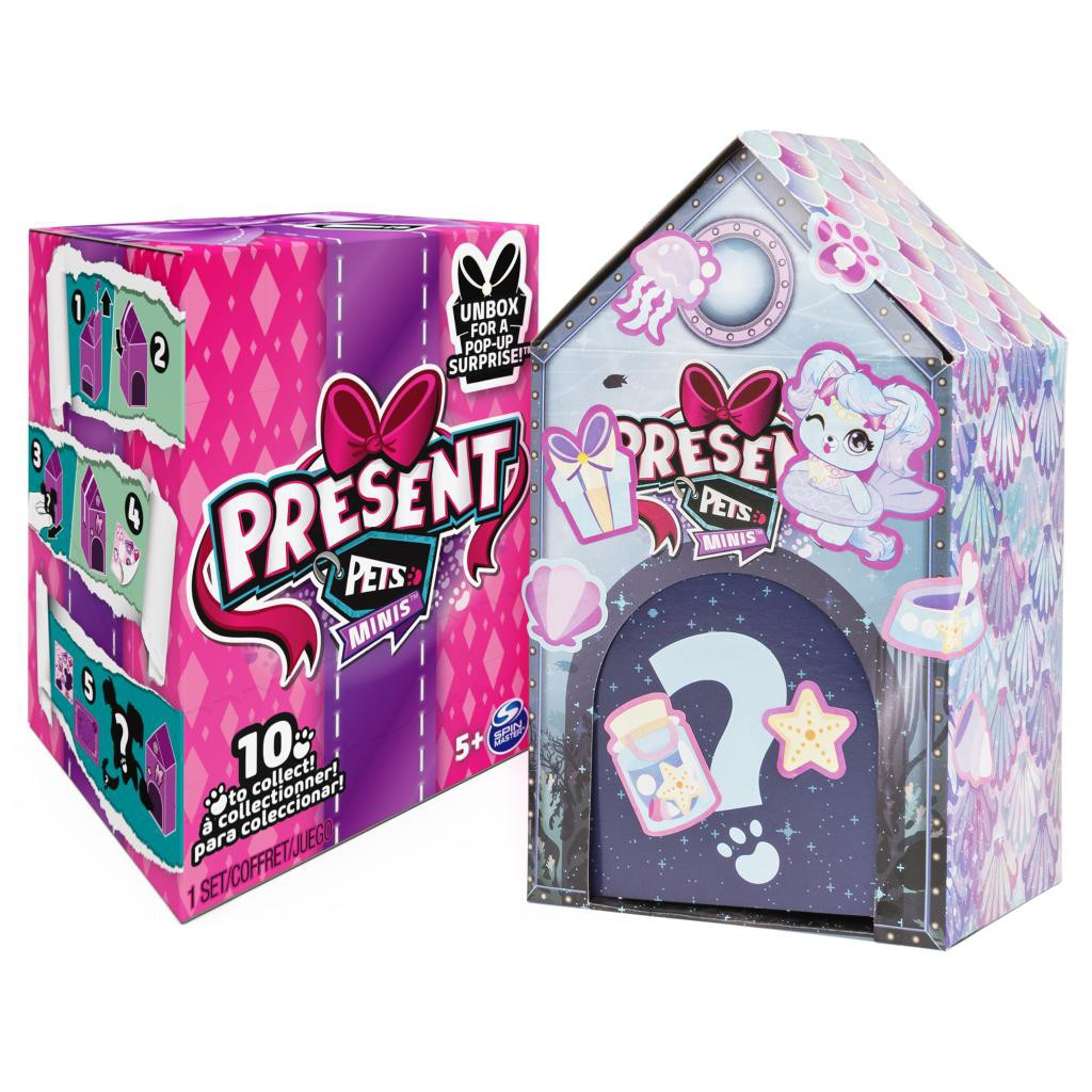 Present Pets Minis Surprise Plush Present Pets 3 Mystery Pack 1 RANDOM ...