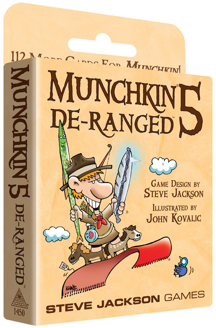 Munchkin Munchkin 5 De-Ranged Card Game Expansion Steve Jackson Games ...