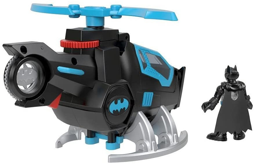 Fisher Price DC Super Friends Imaginext Batcopter 3 Figure Set 2021 ...