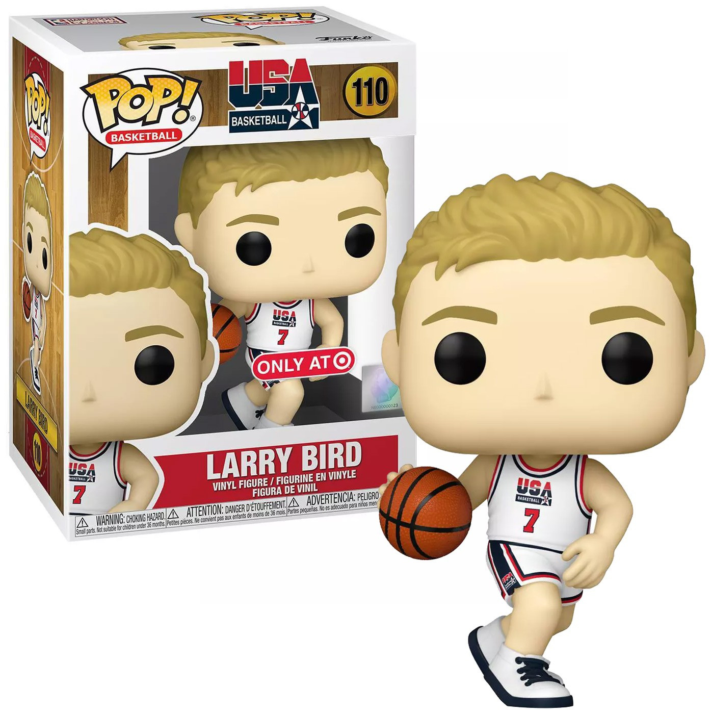 Funko NBA Team USA POP Sports Basketball Larry Bird Exclusive Vinyl ...