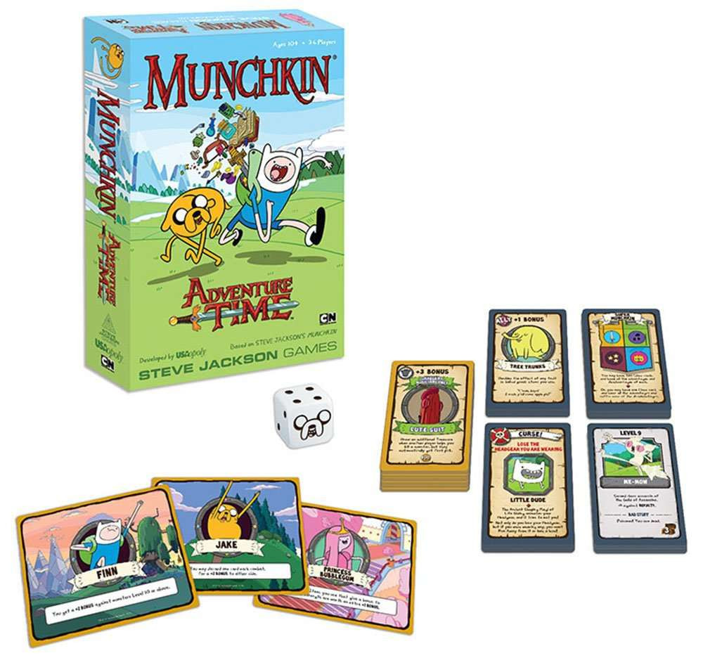 Munchkin Adventure Time Munchkin Adventure Time Card Game USAopoly - ToyWiz