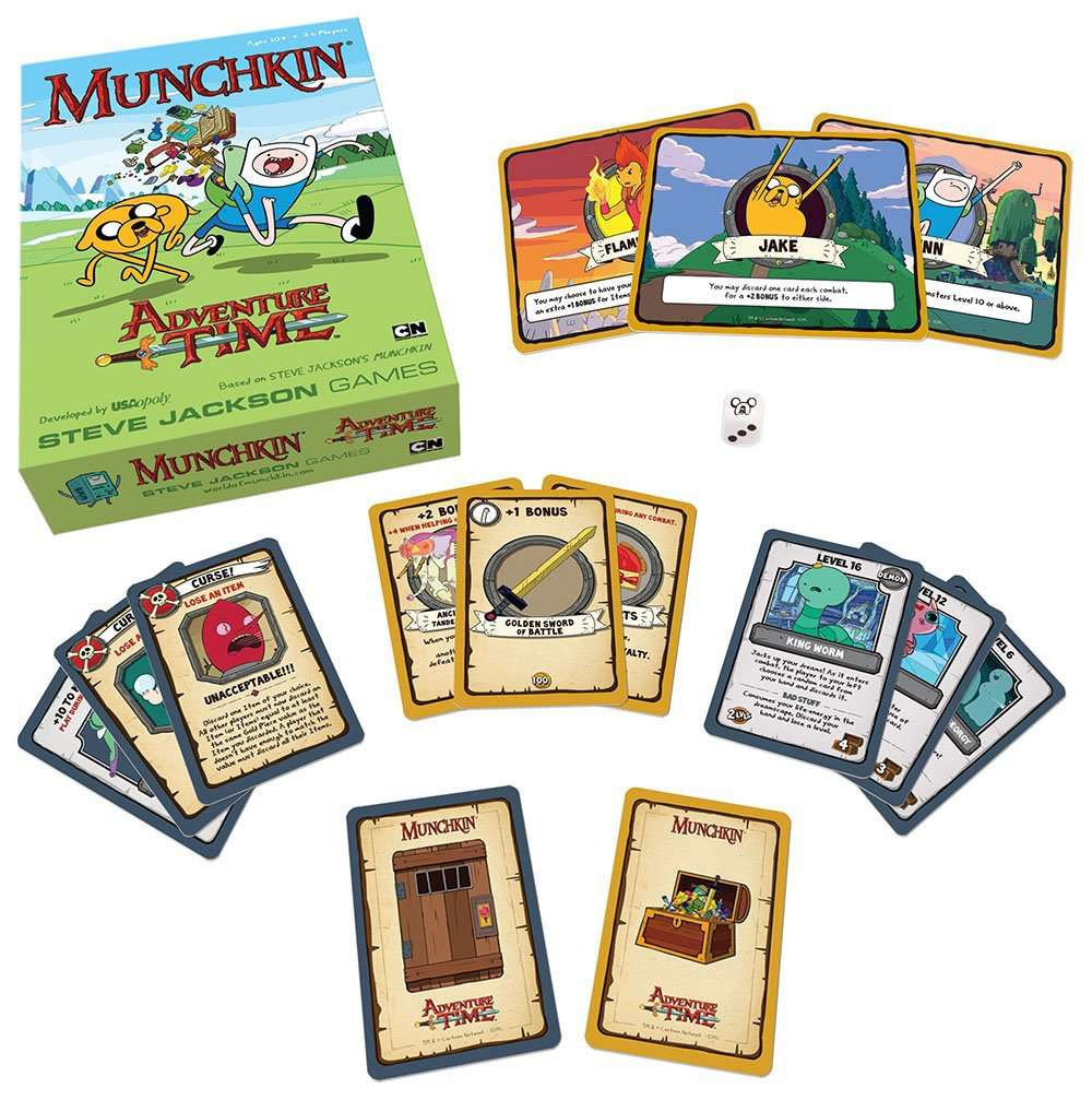 Munchkin Adventure Time Munchkin Adventure Time Card Game USAopoly - ToyWiz