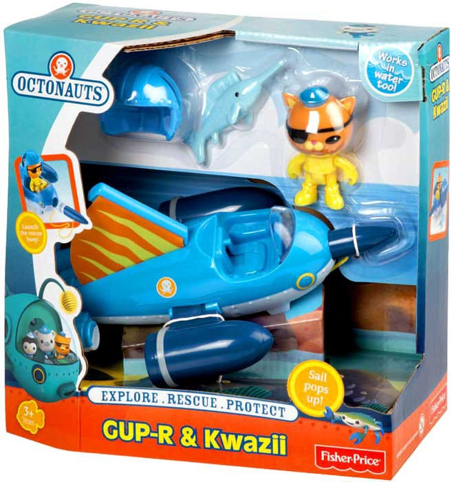 Fisher Price Octonauts GUP-R Kwazii Figure Set - ToyWiz