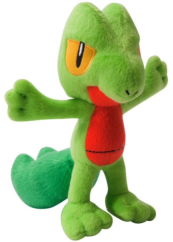 Pokemon TOMY Treecko 8 Trainers Choice Plush - ToyWiz