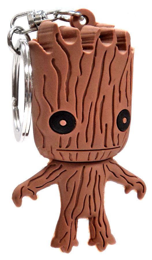 Marvel Guardians of the Galaxy 3D Figural Keychains Groot Keyring ...