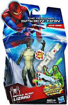 The Amazing Spider-Man Movie Series Reptile Blast Lizard 3.75 Action ...