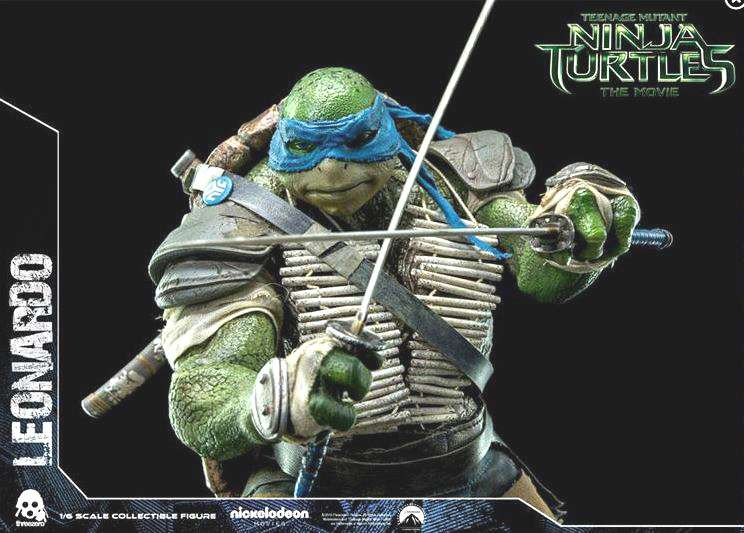 Teenage Mutant Ninja Turtles 2014 Movie Leonardo 16 Collectible Figure ...