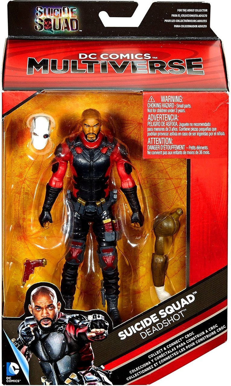 DC Suicide Squad Multiverse Croc Series Deadshot 6 Action Figure Will ...