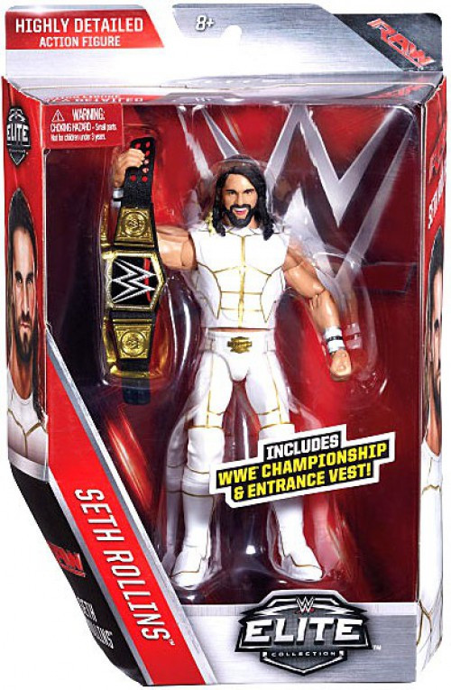 WWE Wrestling Elite Collection Series 45 Seth Rollins 6 Action Figure ...