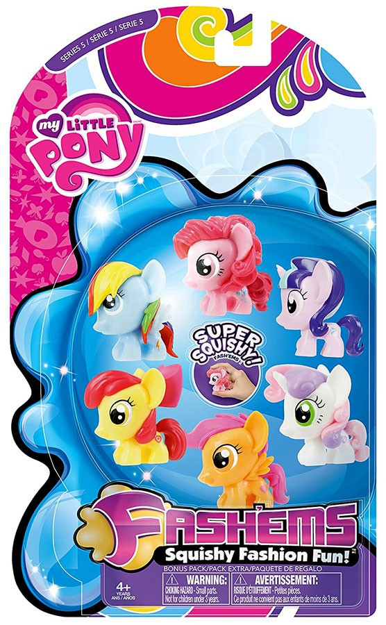 My Little Pony My Little Pony FashEms Series 5 Mini Figure 6-Pack ...