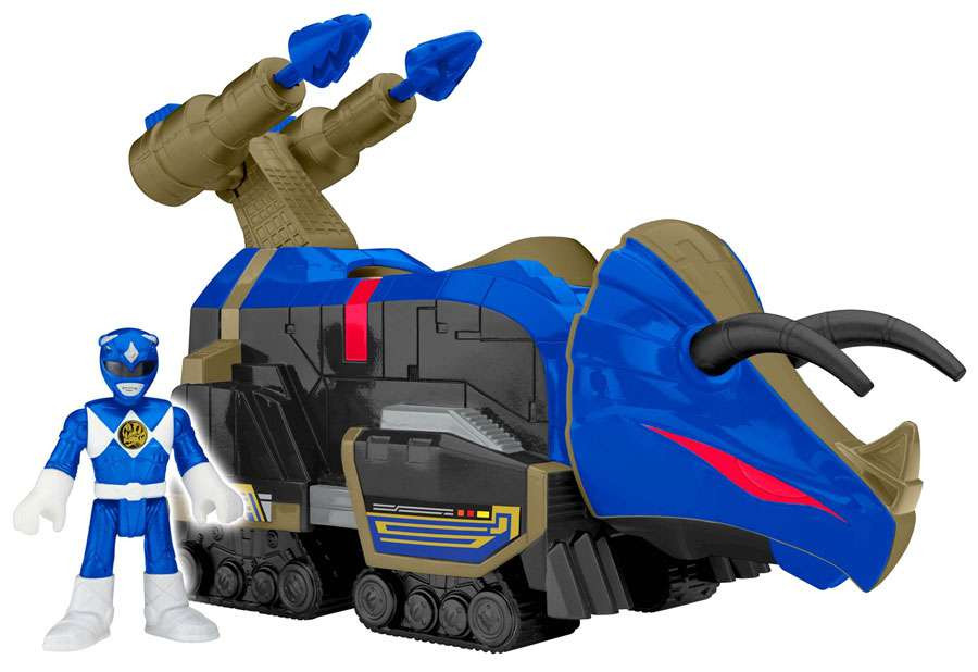 Fisher Price Power Rangers Imaginext Alien Invasion Blue Ranger ...