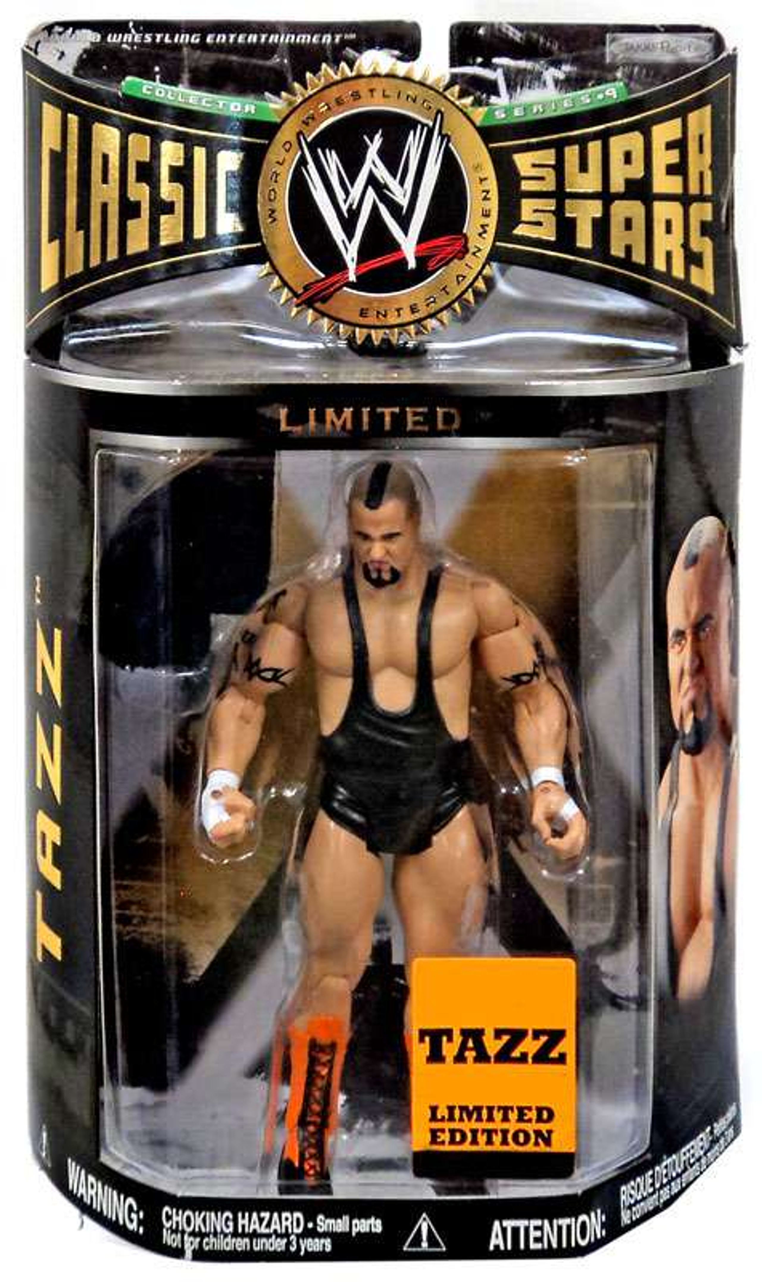 WWE Wrestling Classic Superstars Series 9 Tazz Action Figure Jakks Pacific - ToyWiz