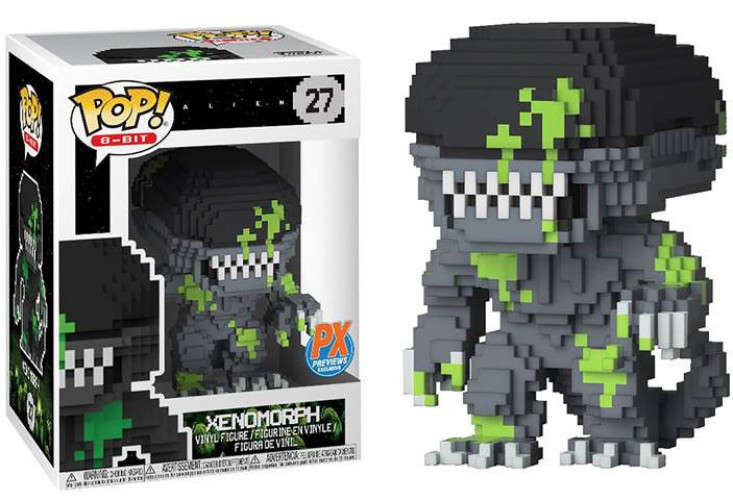 Funko Alien POP 8-Bit Xenomorph Exclusive Vinyl Figure 27 Blood ...