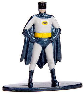 DC Nano Metalfigs Classic Batman 1.5 Diecast Figure Jada Toys - ToyWiz