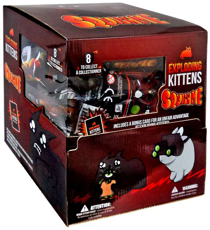 Exploding Kittens C3 Construction Buildable Mini-Figure Mystery Pack ...