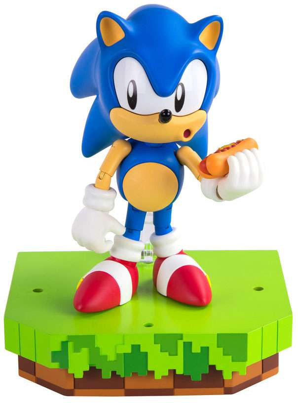 Sonic The Hedgehog Classic Sonic Collector 5.5 Figure TOMY, Inc. - ToyWiz