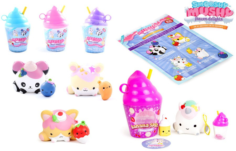 Smooshy Mushy Frozen Delights Smooshy Surprises Series 1 PINK Mystery ...
