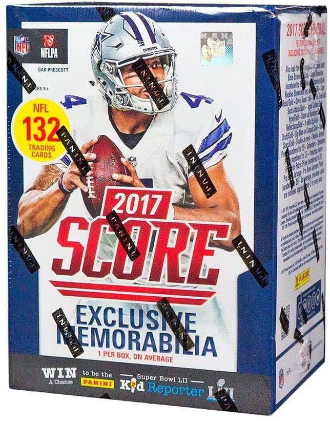 NFL Panini 2017 Score Football Trading Card BLASTER Box 132 Cards, 1 ...