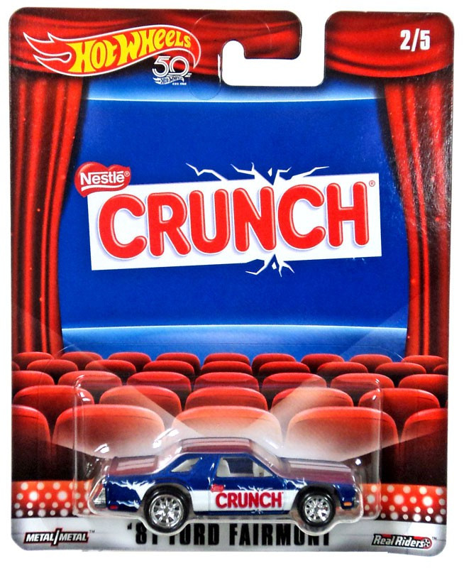 Hot Wheels 50th Anniversary 81 Ford Fairmont 164 Diecast Car Crunch ...