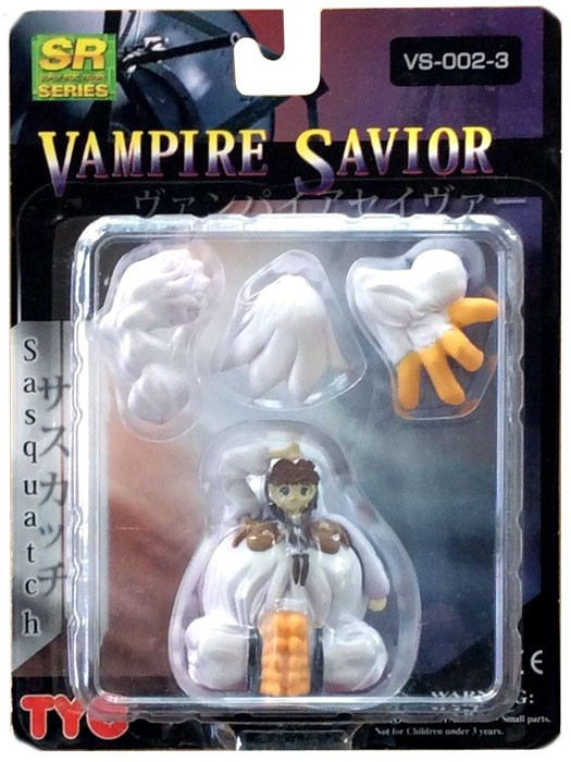 Darkstalkers Vampire Savior Series 2 Sasquatch PVC Figure Series 2 Tomy ...