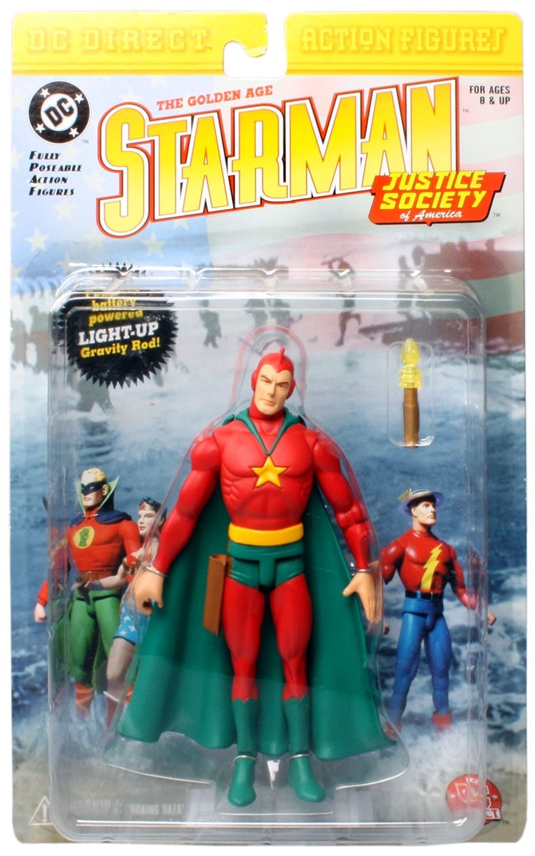 DC JSA The Golden Age Starman Action Figure DC Direct - ToyWiz