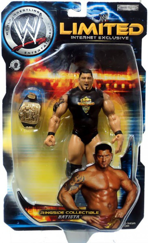 WWE Wrestling Exclusives Batista Exclusive Action Figure Jakks Pacific ...