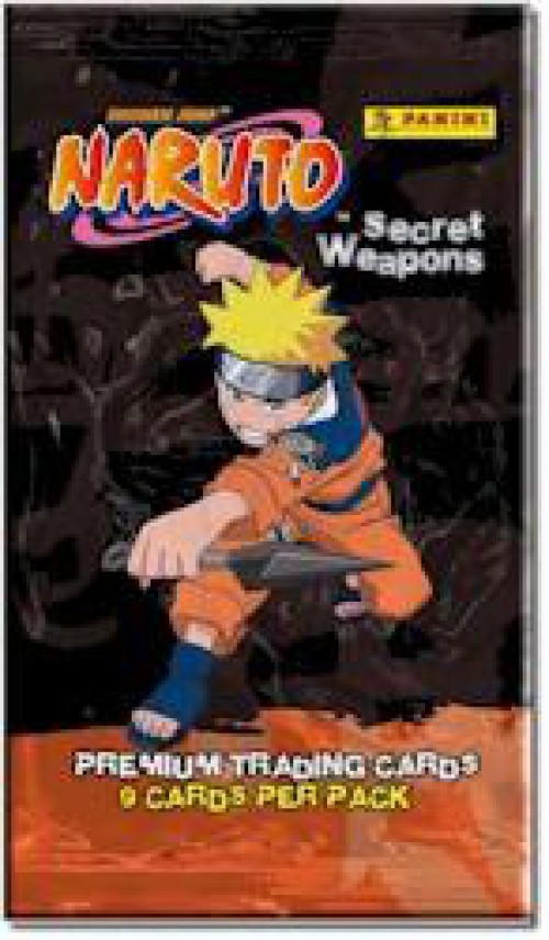 Naruto Panini Way of the Ninja Trading Card Pack - ToyWiz