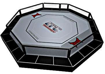 UFC Official Scale Octagon Action Figure Playset Jakks Pacific - ToyWiz