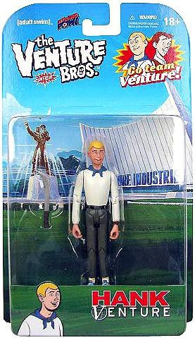 The Venture Bros. Series 1 Hank Venture 3.75 Action Figures Bif Bang ...