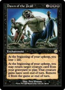 Magic The Gathering Torment Single Card Rare Dawn of the Dead 59 - ToyWiz