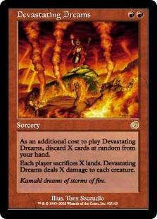 Magic The Gathering Torment Single Card Rare Devastating Dreams 95 - ToyWiz