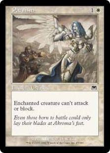 Magic The Gathering Onslaught Single Card Common Pacifism 47 - ToyWiz