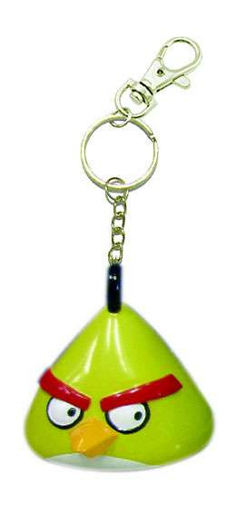 Angry Birds Yellow Bird Keychain Commonwealth Toys - ToyWiz