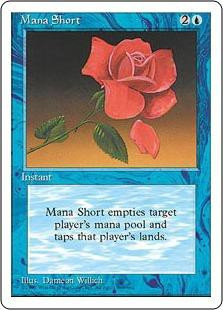 Magic The Gathering 4th Edition Single Card Rare Mana Flare - ToyWiz