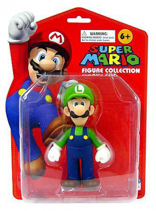 Super Mario Series 1 Luigi 5 PVC Figure Master Replicas - ToyWiz