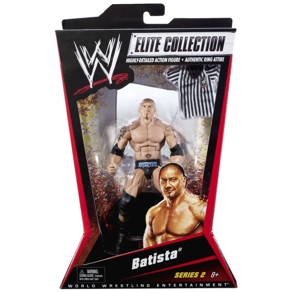 WWE Wrestling Elite Collection Series 2 Batista Action Figure Mattel ...