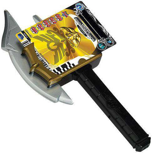 Power Rangers Megaforce Snake Ax, Tiger Claw Shark Bowgun Battle Set ...